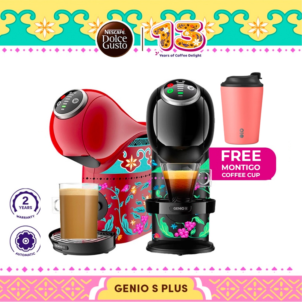 [FREE MONTIGO] NESCAFE Dolce Gusto Genio S Plus Auto Capsules Coffee ...