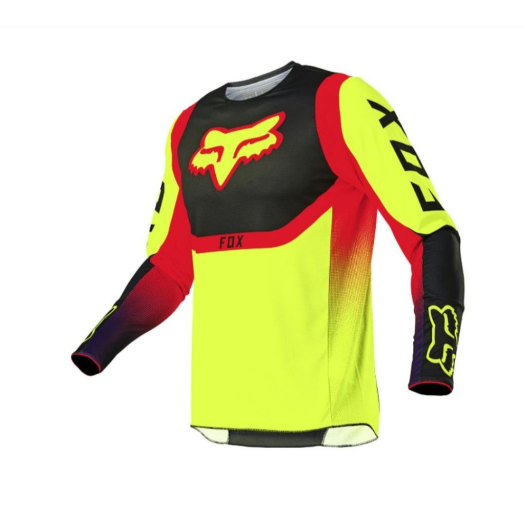FOX RACING 360 VOKE JERSEY [FLO YLW] | Shopee Malaysia