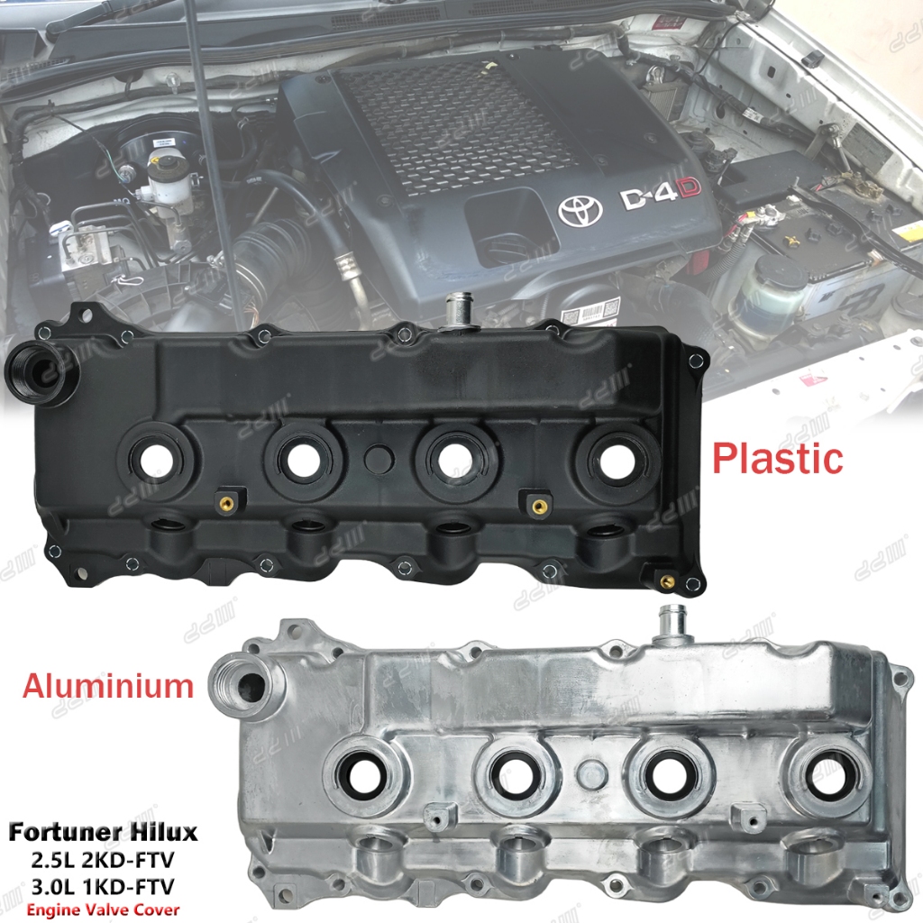 [READY STOCK] Toyota Hilux VIGO KUN25 KUN26 Hiace KDH200 Fortuner Valve Cover 2.5 3.0 1KD 2KD ...