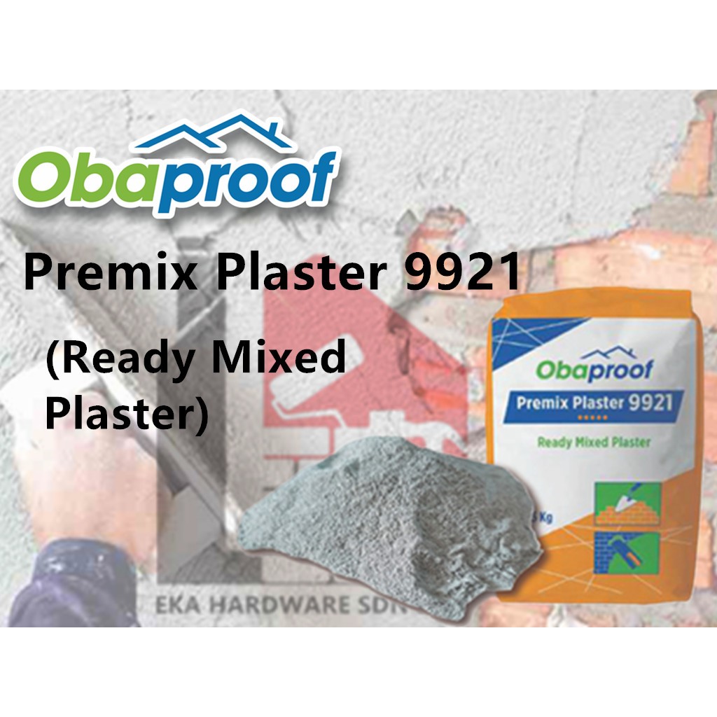 Obaproof Premix Plaster 9921 (3KG) | Shopee Malaysia
