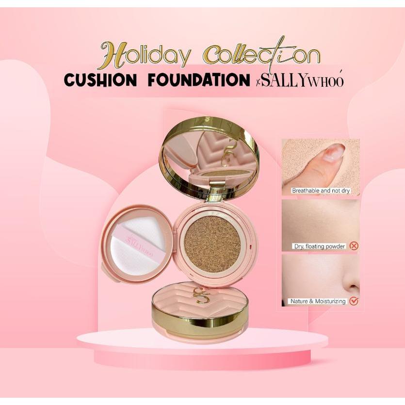 🍀CUBREMI HOLIDAY COLLECTION X SALLY WHOO CUSHION FOUNDATION 11g ...