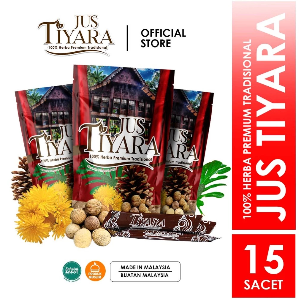 [ JUS TIYARA ] - Akar Tali Hayat Minuman Herba Tradisional Berkualiti Tinggi & Premium | Shopee ...
