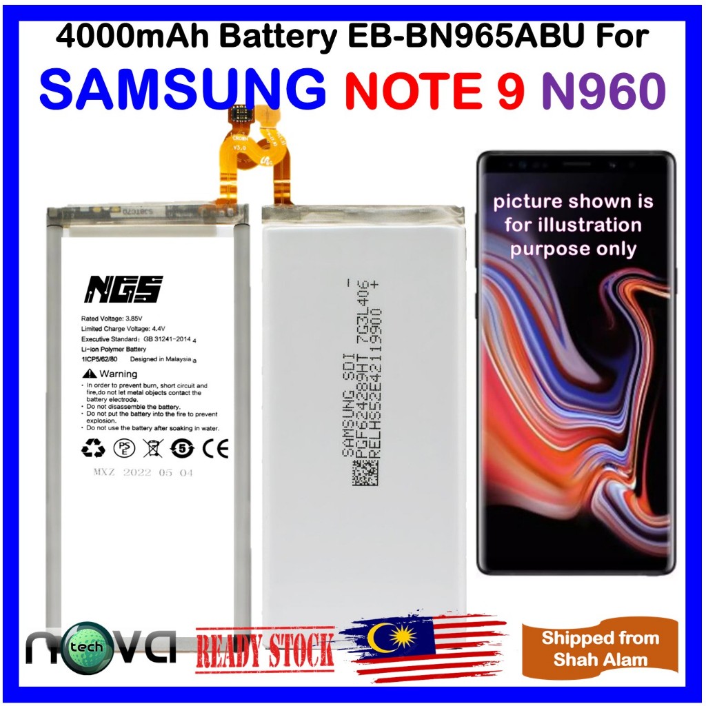 ORIGINAL NGS Brand 4000mAh Battery EB-BN965ABC Fit For SAMSUNG GALAXY ...