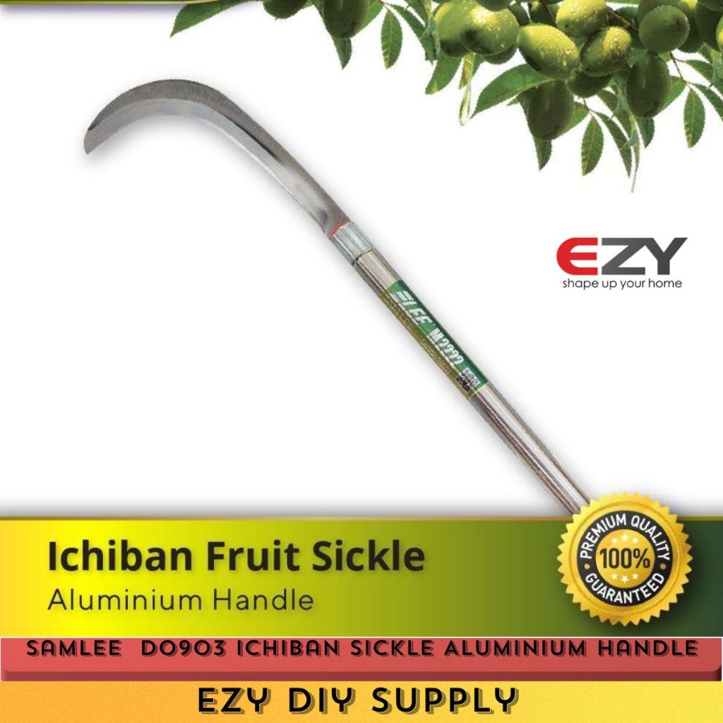 Samlee M2222 D0903 Ichiban Fruit Sickle Aluminium Handle Sickle Banana ...