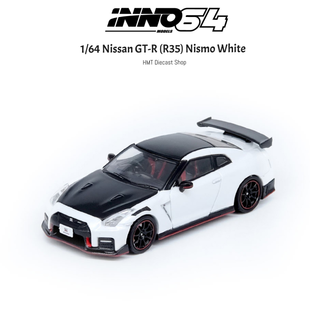 (READY STOCK) INNO64 1/64 Nissan GT-R (R35) Nismo White | Shopee Malaysia