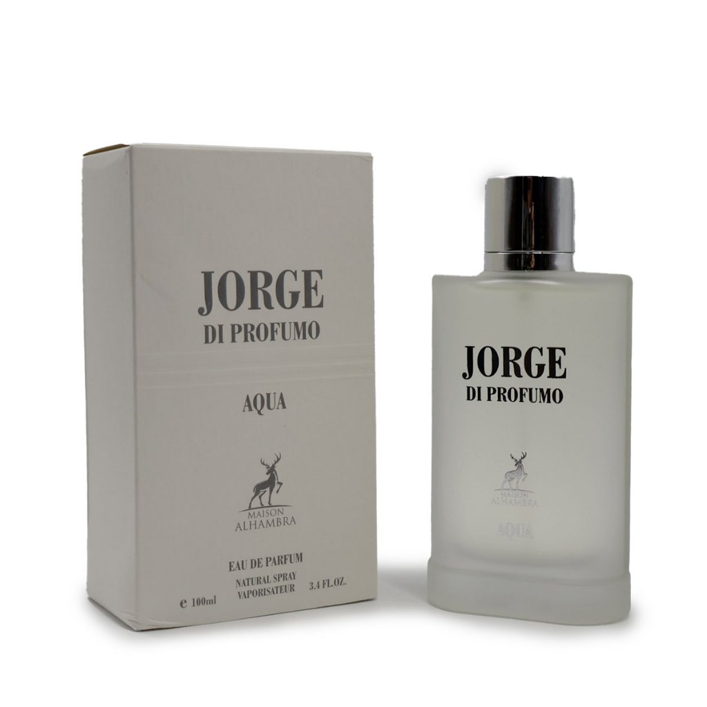 JORGE DE PROFUMO AQUA Eau De Parfum 100ML By Maison AlHambra | Shopee ...