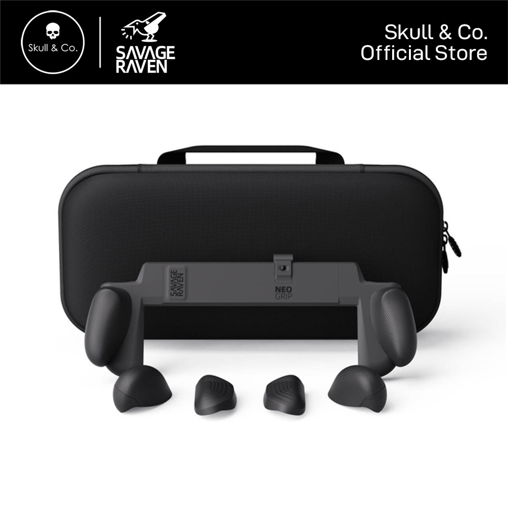 Skull & Co (Savage Raven) Nintendo Switch 2 Ergonomic NeoGrip Bundle ...