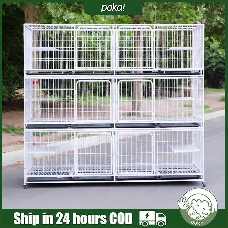 Sangkar Kucing Besar Murah Movable Cat Cage With Partition Large ...