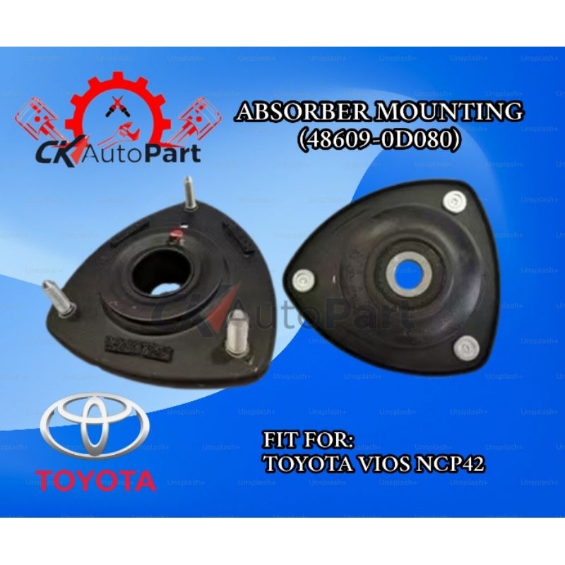 TOYOTA VIOS NCP42 ABSORBER MOUNTING (48609-0D080) (2 PCS) | Shopee Malaysia