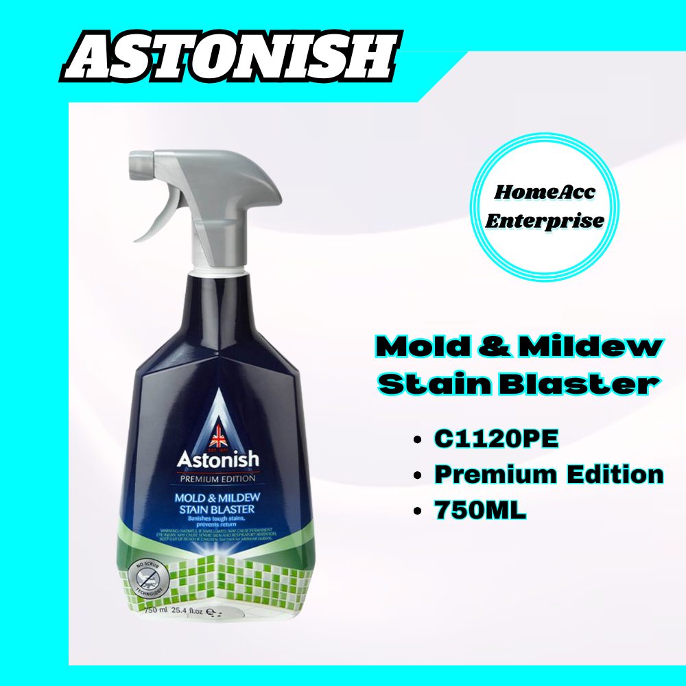 Astonish Mould & Mildew Stain Blaster 750ml | Bathroom Mould Cleaner ...