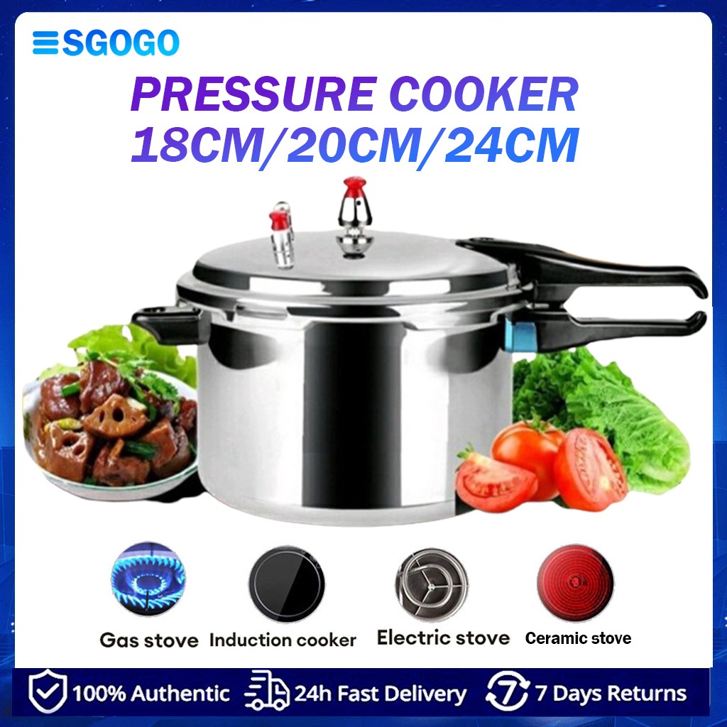 High Quality 7L Pressure Cooker Home Food Cook Makanan Kitchen Cooking ...