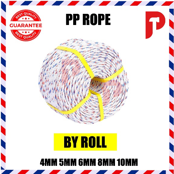 (1ROLL) Nylon PP Rope 🔥 Ready Stocks 🔥 Polypropylene Tali PP Putih ...