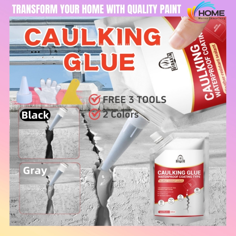 Caulking Glue & Deep Crack Penetration Repair & Cement Floor Wall ...