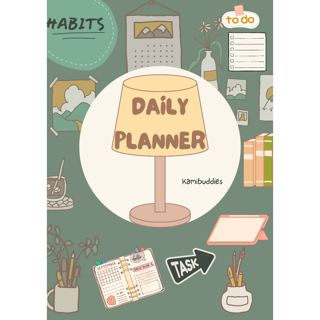 INSTANT - All-in-One Daily Planner, 2025 Colorful calendar ( free 1 set ...