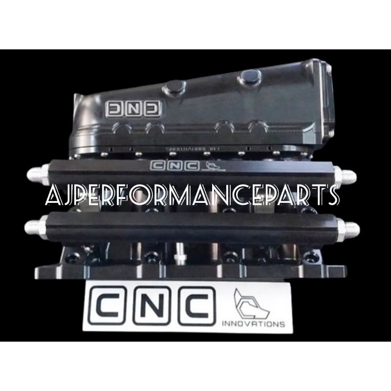 HONDA EP3 DC5 RD8 K20A CNC INNOVATIONS BILLET SIDE FEED RWD INTAKE ...