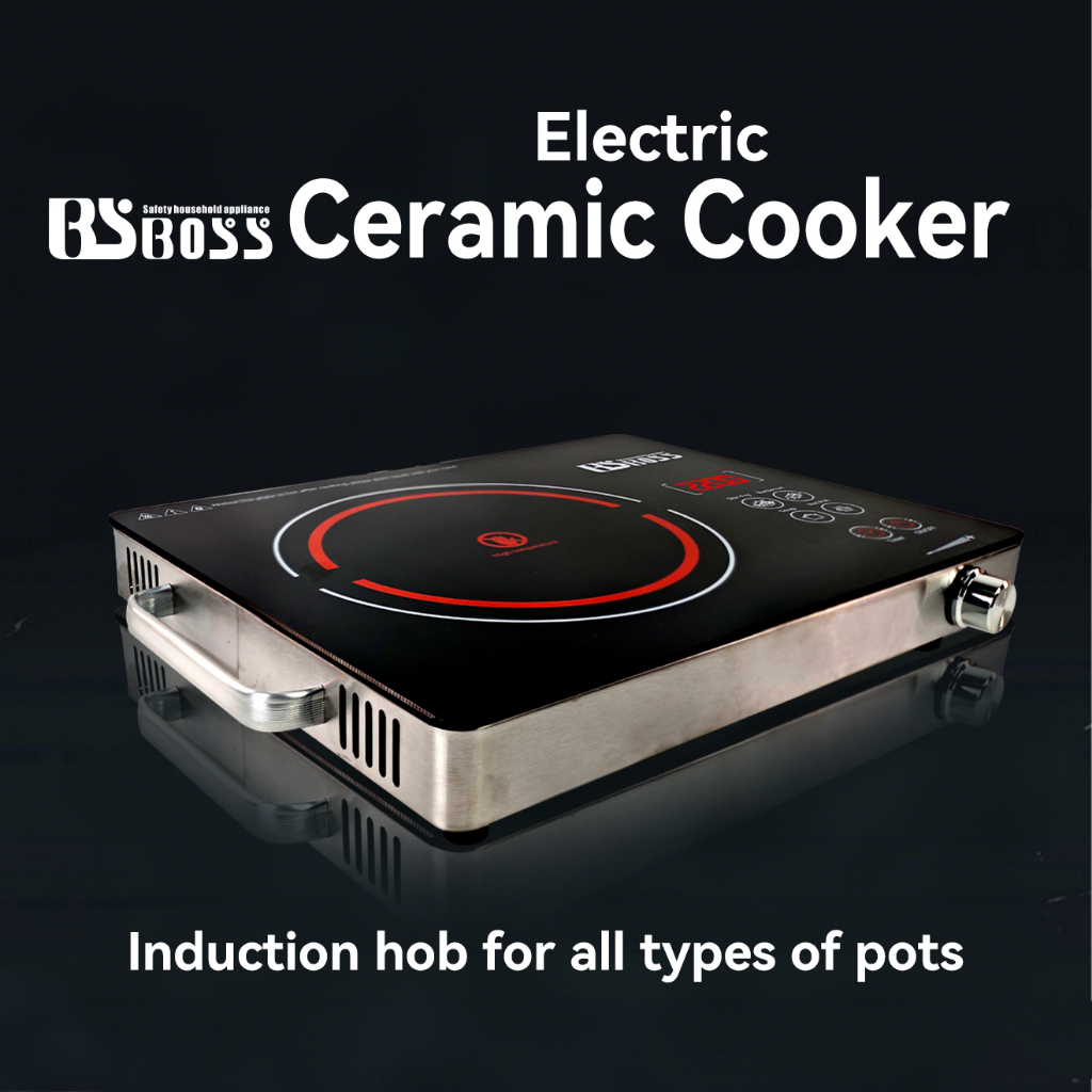 BSBOSS Induction Ultra Slim Cooker Soft Touch Control Panel | Shopee ...