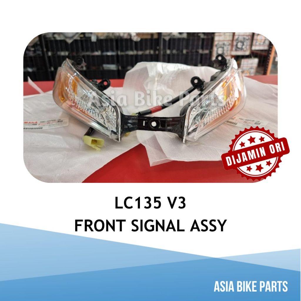 Yamaha Original LC135 V3 Front Signal Assy / Signal Depan Oren - 55C-H3310-10 / 55C-H3320-10 ...