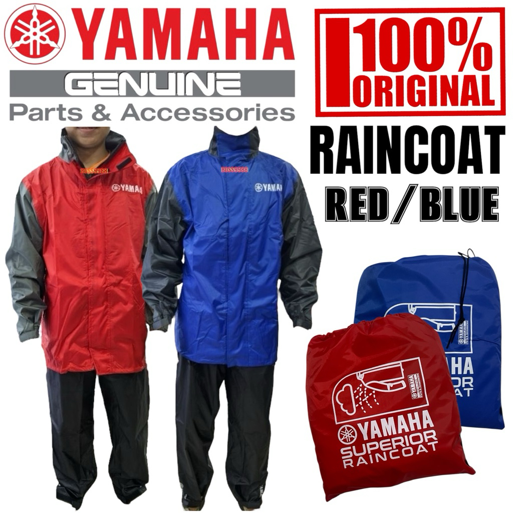🔥100% ORIGINAL HLY YAMAHA NEW SUPERIOR SERIES RAINCOAT RAINSUIT BAJU ...