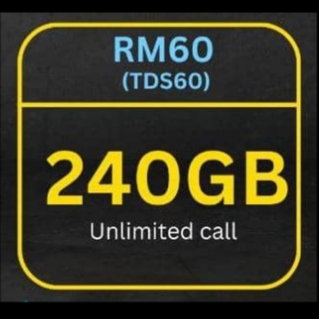 simkad DATA 240 GB + Call prepaid Hotspot digi ToneWow sim 4G+ | Shopee ...