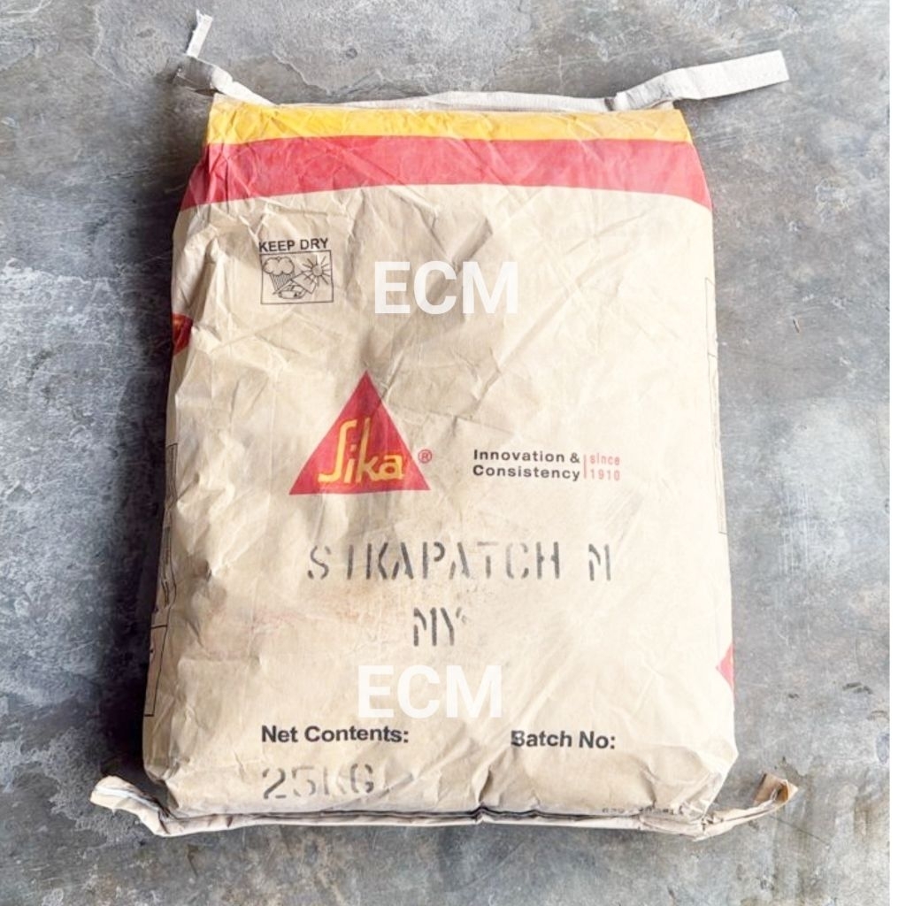 SIKA PATCH M MY (25KG BAG) HIGH EARLY STRENGTH POURABLE REPAIR MORTAR ...