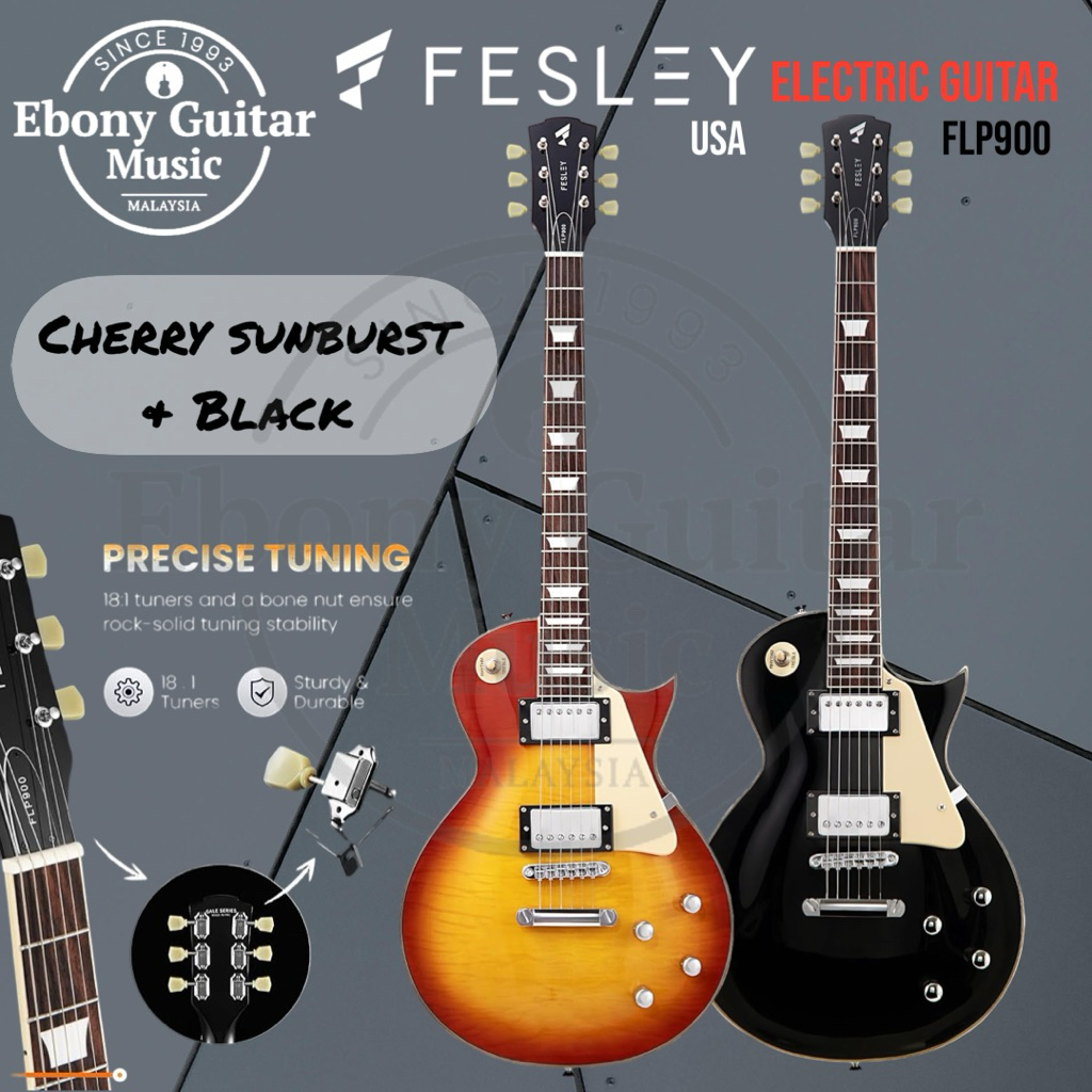FESLEY [USA] Les Paul Electric Guitar FLP900 ORIGINAL HIGH QUALITY ...