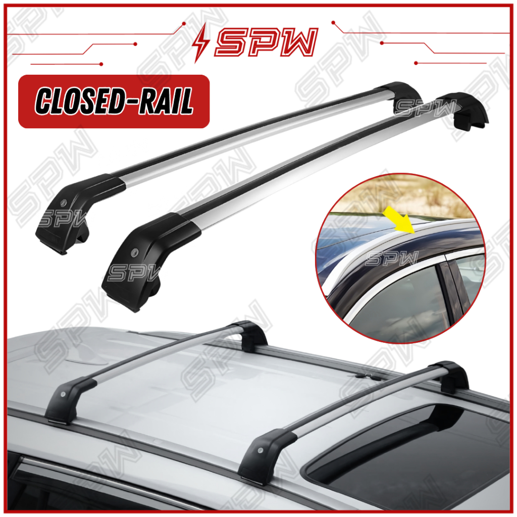 (Heavy Duty/Close Rail) Universal Custom Roof Rack Cross Bar SUV MPV ...
