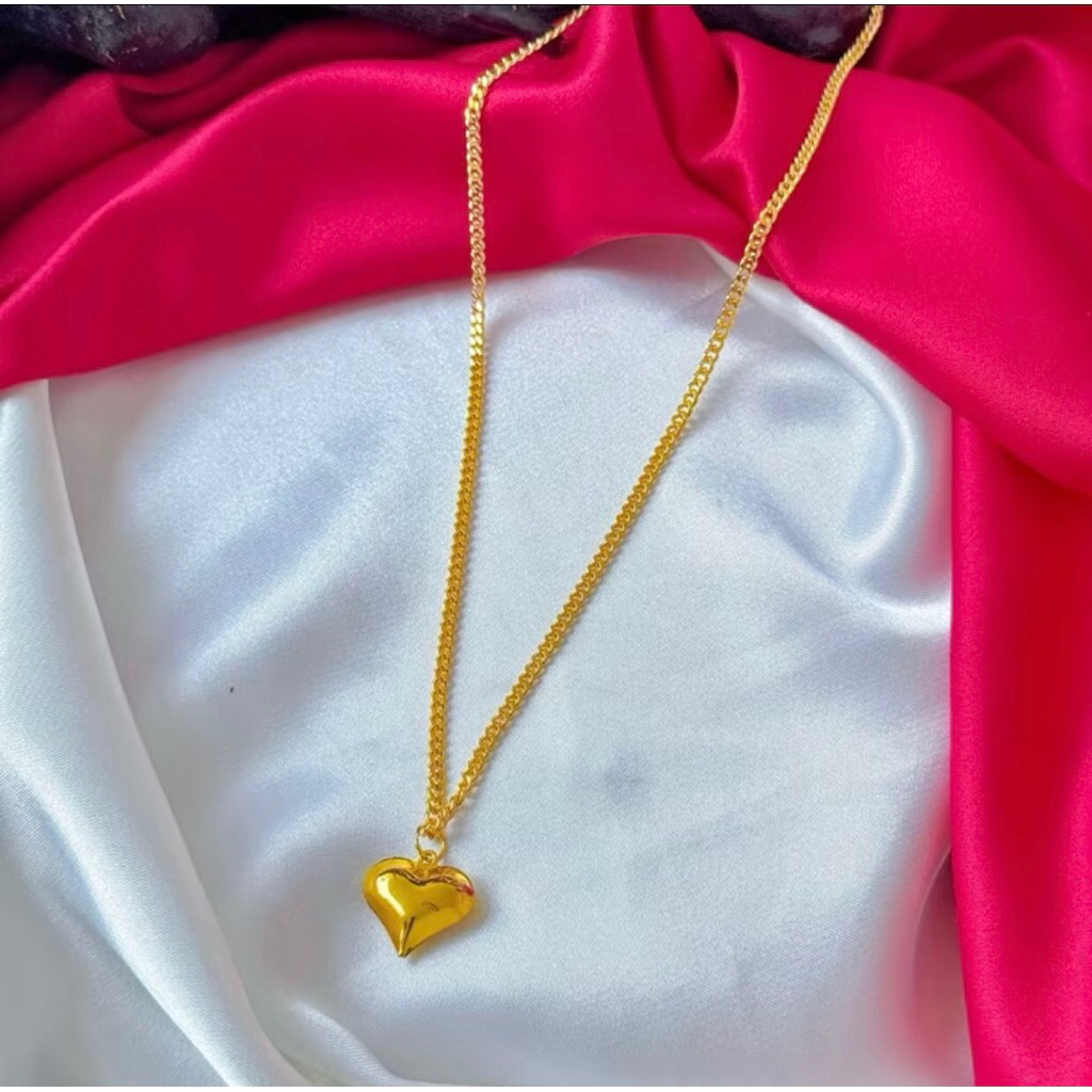 RANTAI 916 EMAS KALIS AIR PANJANG 50CM (WITH BOX) | Shopee Malaysia