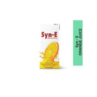 Syn-E Electrolytes Orange Juice 200ml/Jus Oren Syn-E Electrolytes 200ml ...