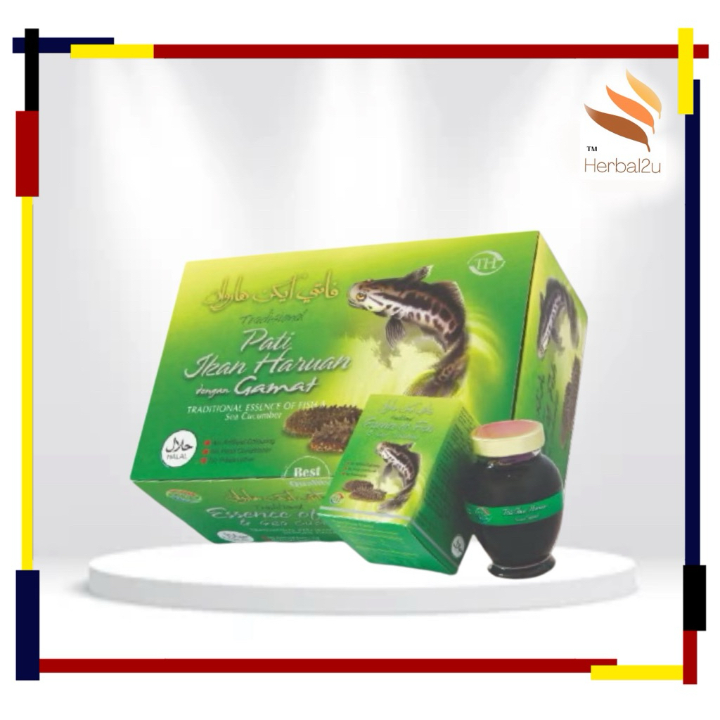 HT (Halal)Tradisional Pati Ikan Haruan dengan Gamat/Traditional Essence ...