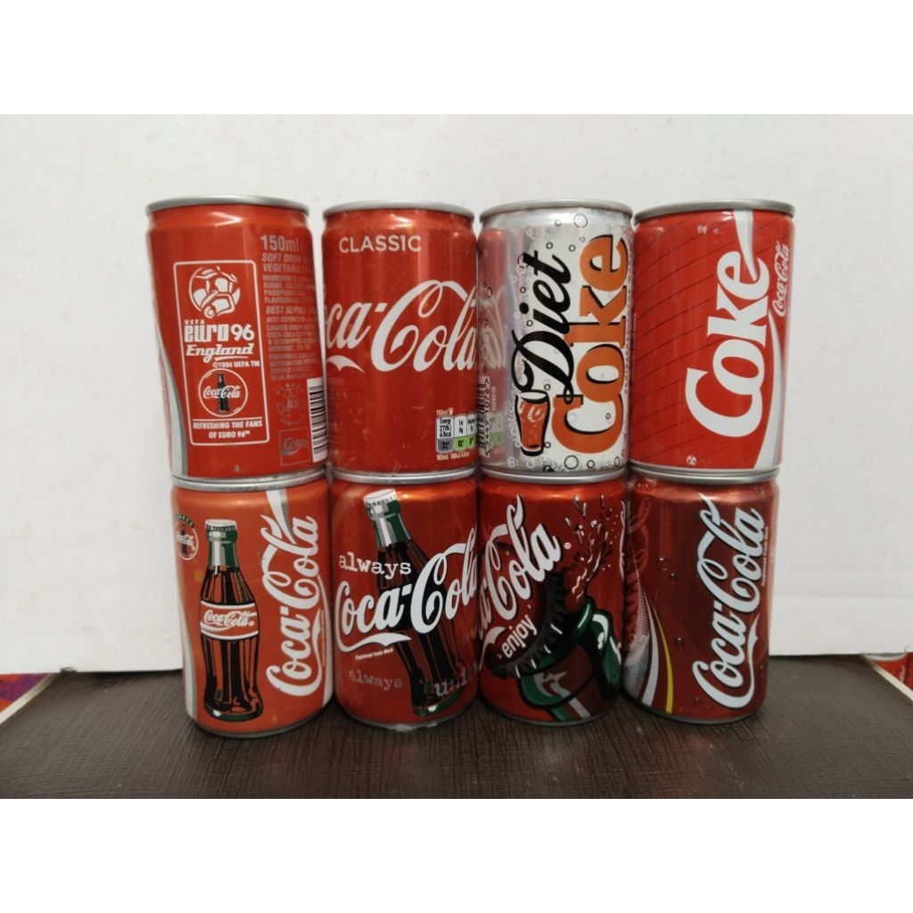 UK Coca Cola Coke Mini Empty can set (AH) | Shopee Malaysia