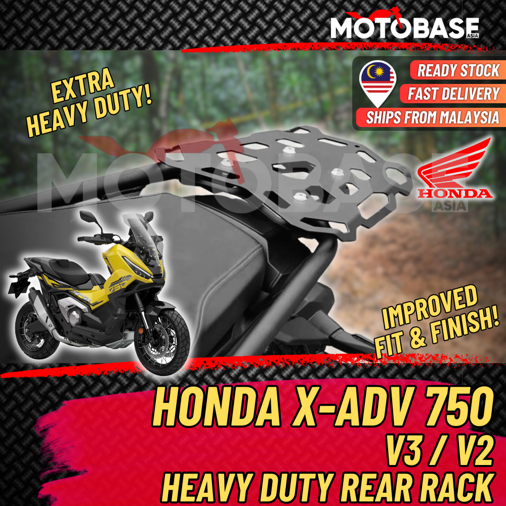 [KELEX Adventure] Honda X-ADV 750 V3 / V2 Top Box Rear Rack Premium ...