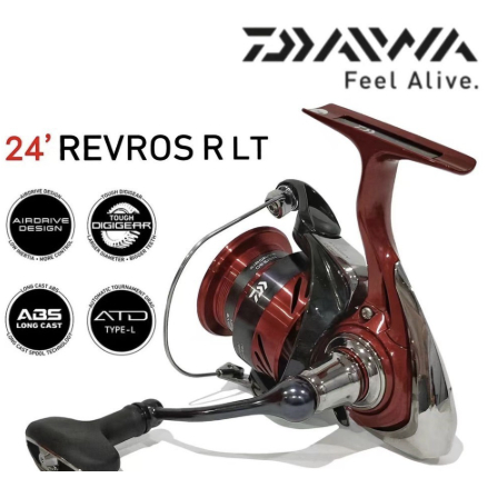 2024 DAIWA REVROS R LT SPINNING REEL SAIZ 1000/2000/2500/3000/4000/5000/6000 | Shopee Malaysia