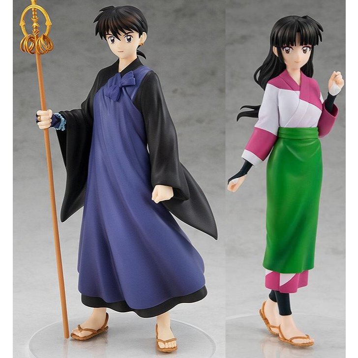 READY STOCK GSC Max Factory Pop Up Parade 17cm Inuyasha Miroku & Sango ...