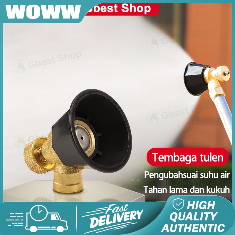 Pure copper Black Alloy Cyclone Nozzle Anti corrosion Fruit Vegetable ...