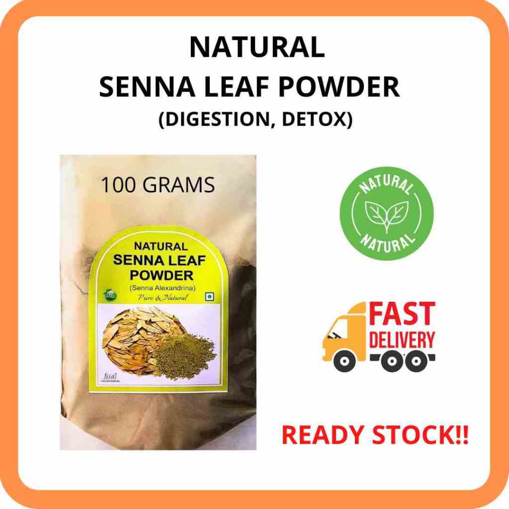 100% PURE NATURAL SENNA (SENA) LEAVE POWDER 90 GMS (Nilavarai, Teh ...