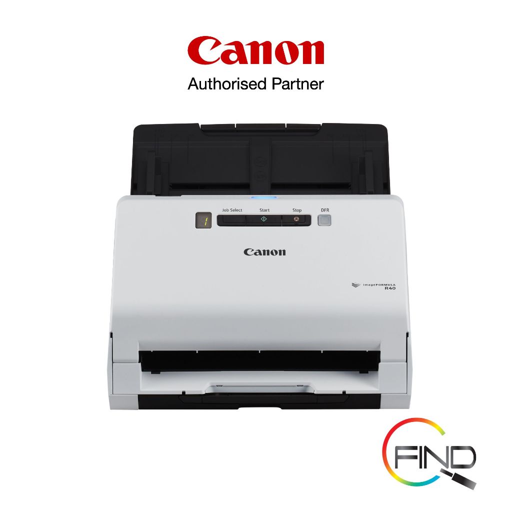 Canon ImageFORMULA R40 Office Document Scanner For PC and Mac, Color ...