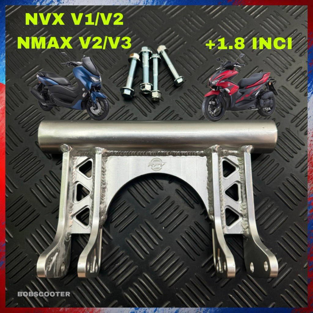 🇲🇾🔥🇹🇭 EXTEND ENGINE BRAND RPV NVX V1/V2 NMAX V2/V3 🇹🇭🔥🇲🇾 EXTENDER ...