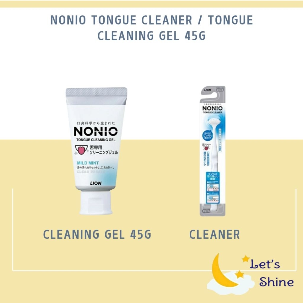 NONIO Tongue Cleaner / Tongue Cleaning Gel 45g | Shopee Malaysia