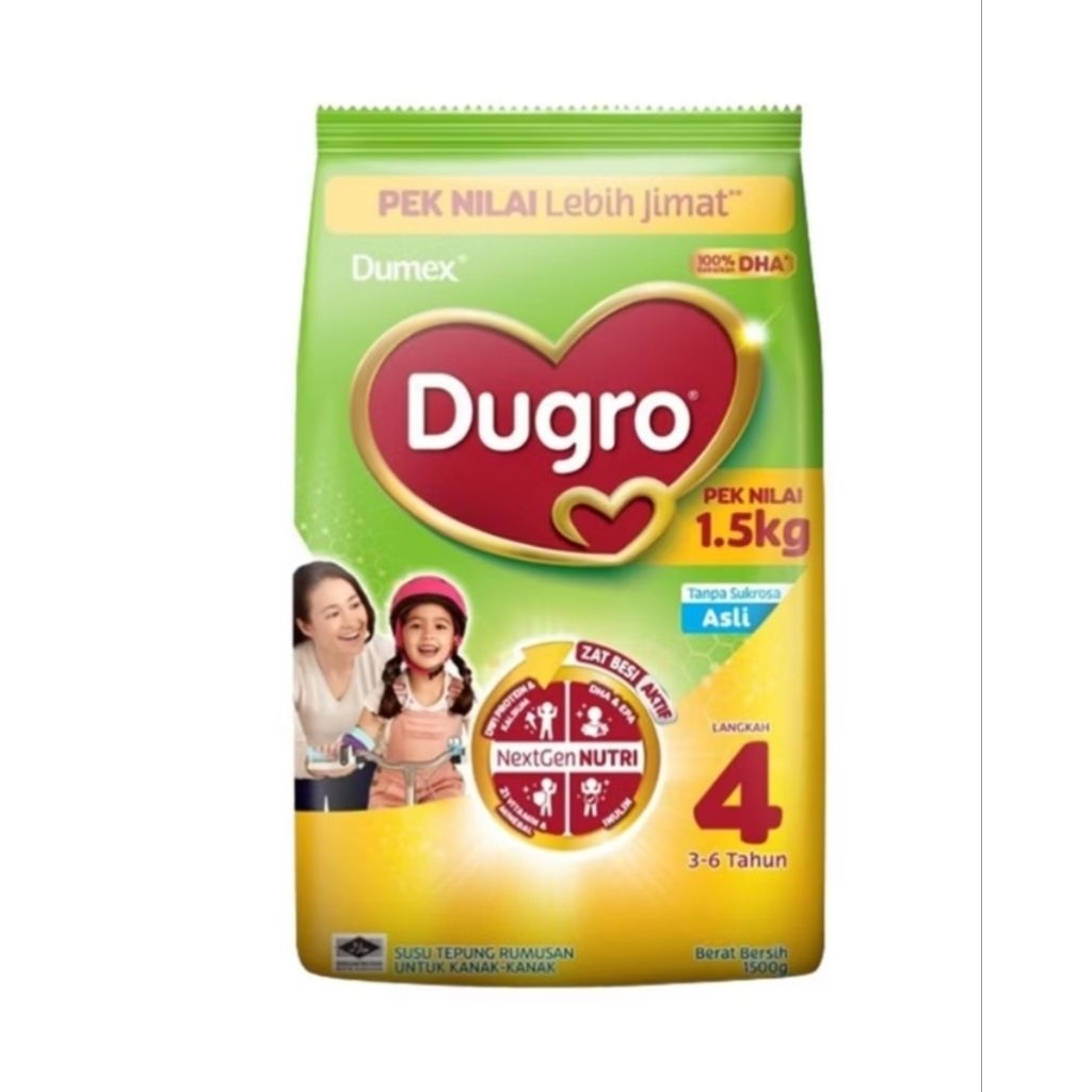 Dugro Asli 1.5kg step 4 expire 2026 | Shopee Malaysia