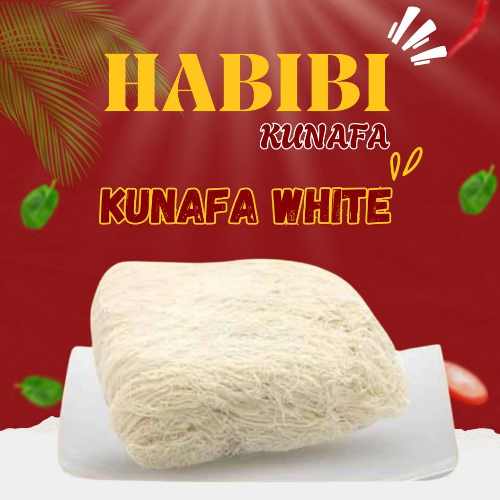 Ready Stock Original White Kunafa Dough 500g - 1Kg by Habibi Kunafa | Shopee Malaysia