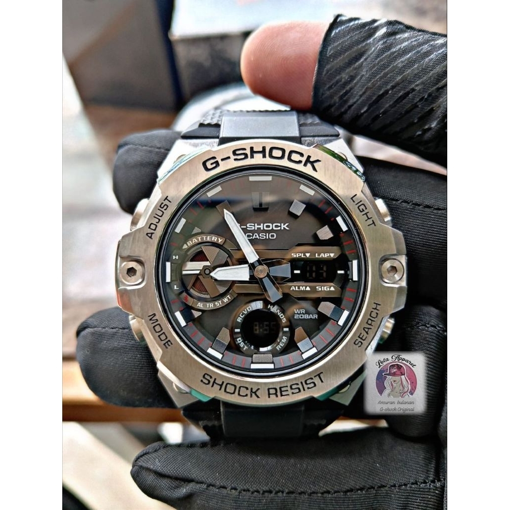 100% ORIGINAL CASIO G-SHOCK GST B400 1DR G-STEEL BLUETOOTH SMARTWATCH ...