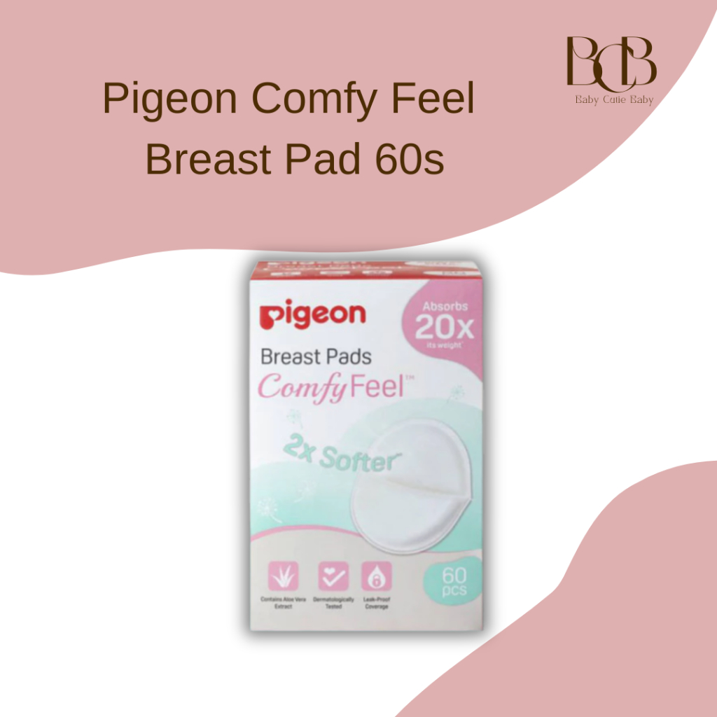 PIGEON Comfy Feel Breast Pads 60s | Shopee Malaysia