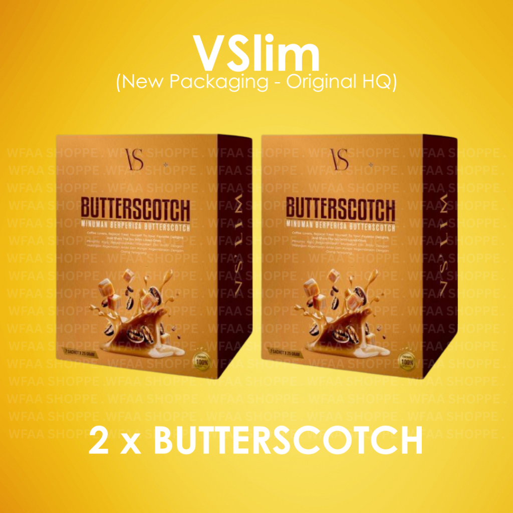VSLIM Dyna Yusof Chocolate & Butterscotch Original HQ (New Packaging ...