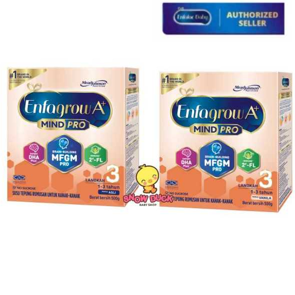 Enfagrow A+ MindPro Step 3 Original/ Vanilla - 500g | Shopee Malaysia