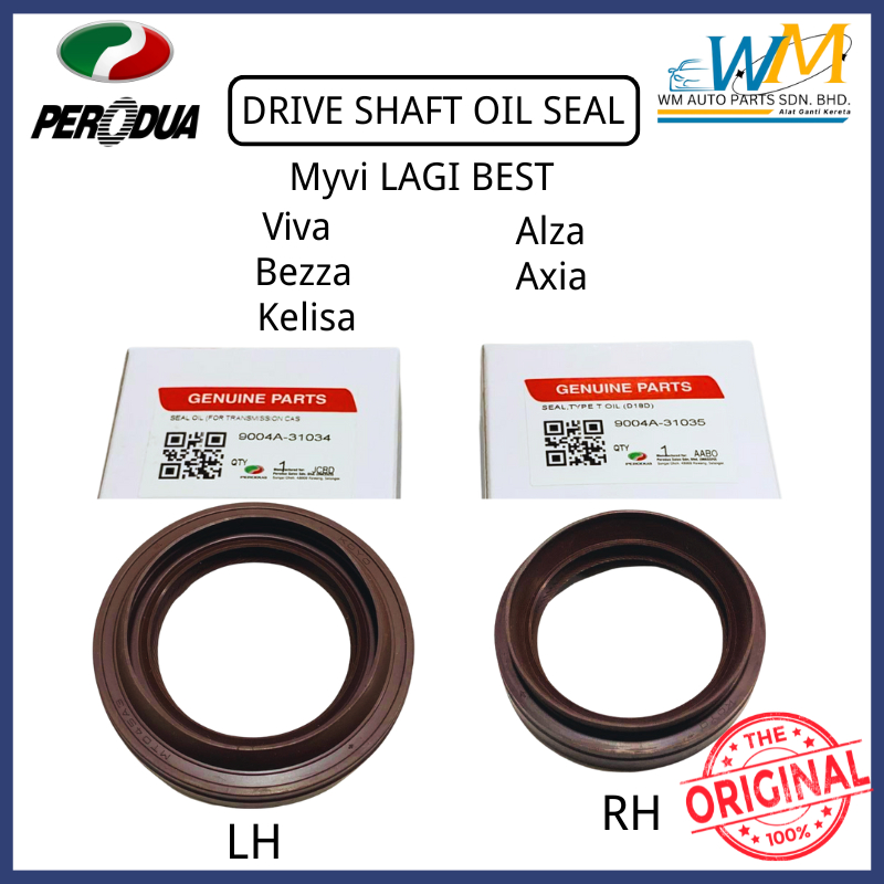 『WM』PERODUA KELISA /KENARI /MYVI /VIVA /ALZA /BEZZA /AXIA DRIVE SHAFT ...