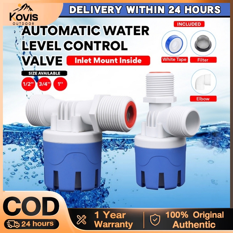 【Kovis】1/2" 3/4" Automatic Water Level Control Valve Float Ball Valve ...