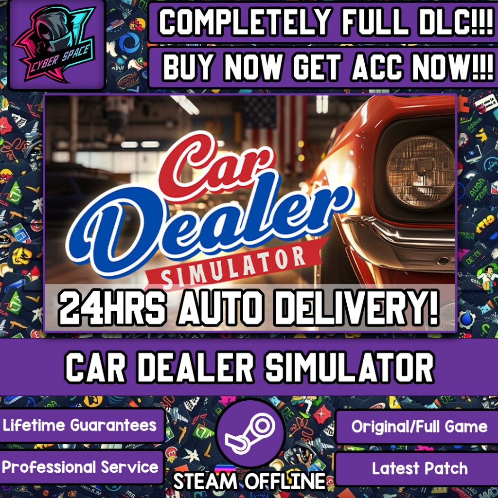 Car Dealer Simulator [Auto Delivery] [Steam Offline] [Full DLC] Cyber ...