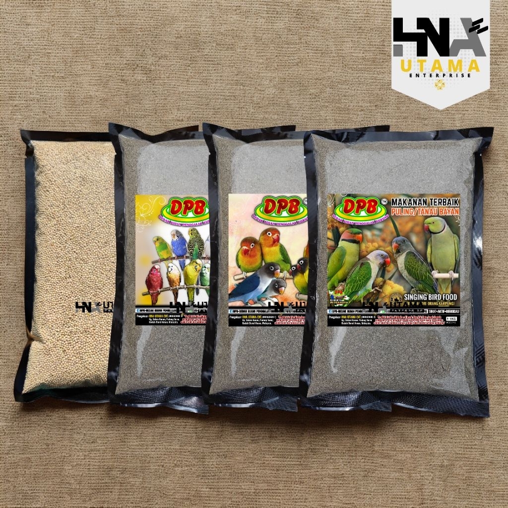 MAKANAN / DEDAK PARROT PARAKEET | BURUNG PULING/TANAU, BAYAN | BAJI ...