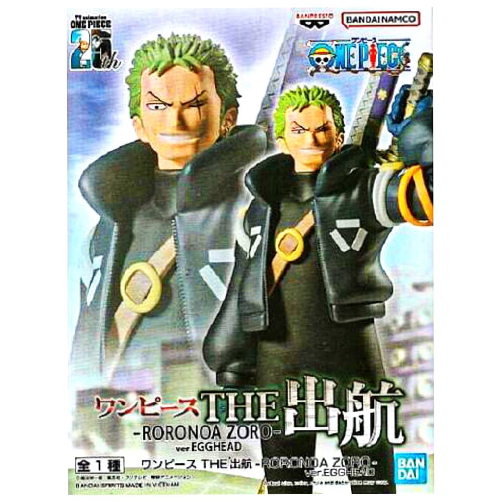 Banpresto One Piece Roronoa Zoro The Shukko Egghead Island | Shopee ...