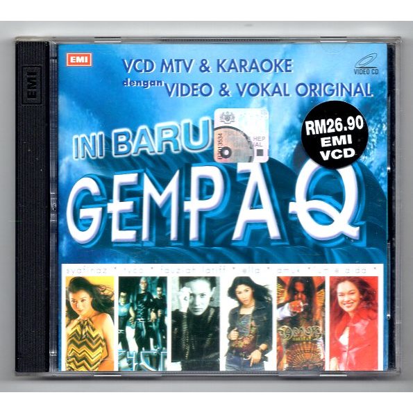INI BARU GEMPAQ : VARIOUS ARTIST (VCD MTV KARAOKE - ORIGINAL) | Shopee Malaysia